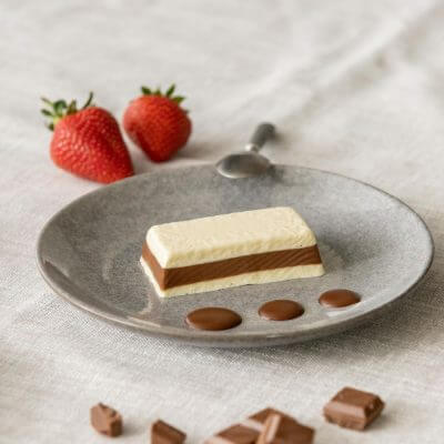 CHOCOLATE RIPPLE CAKE - Pureed Level 4 - Textured Concept Foods